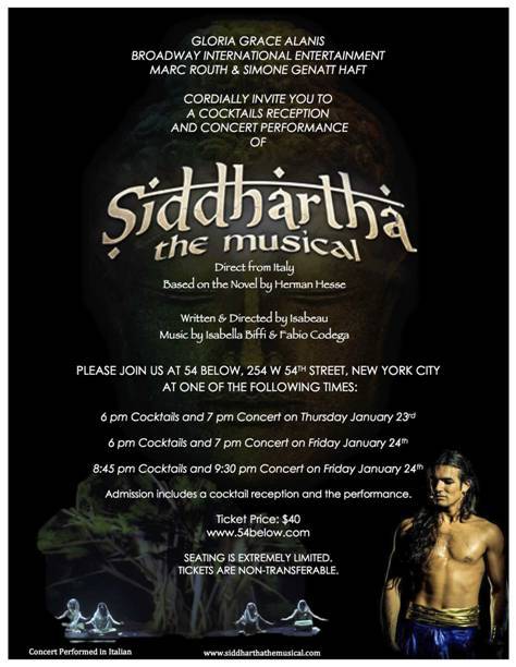Siddhartha, The Musical