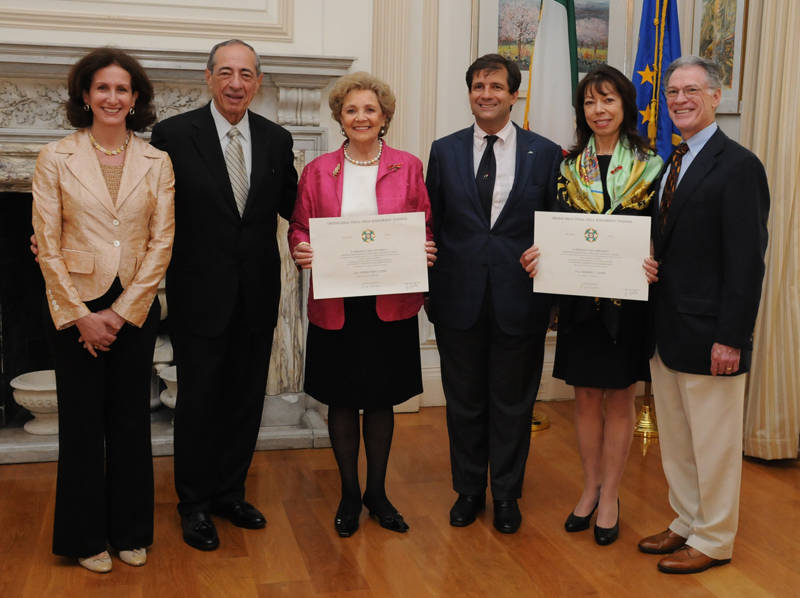 Star of Italian Solidarity for Matilda Raffa Cuomo and Margaret Cuomo