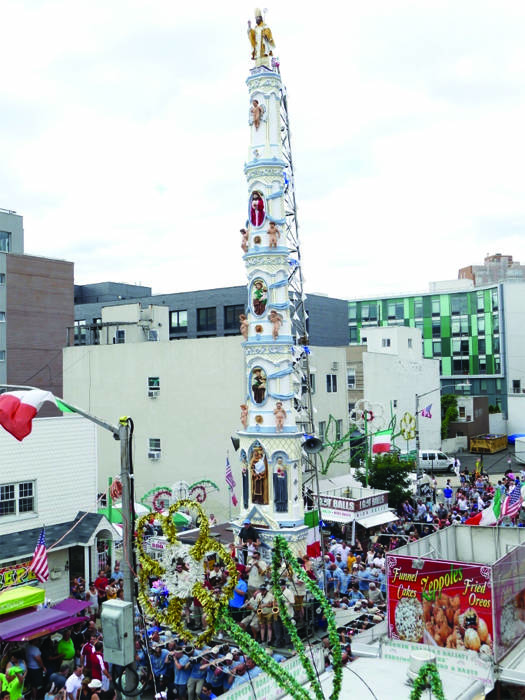 Giglio Feast - Our Lady of Mount Carmel & San Paolino di Nola