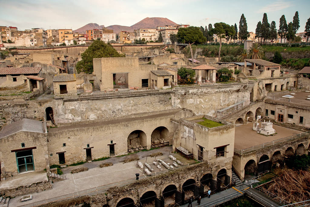 Mount Vesuvius Told Through Digital Art