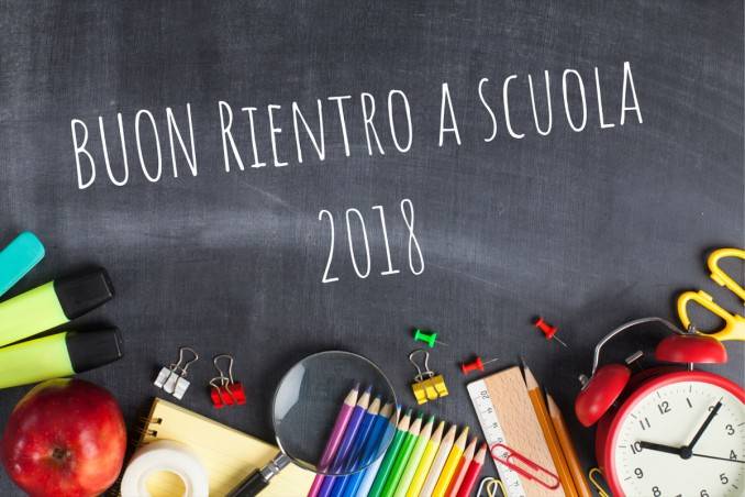 Back to School Time for Italian Youngsters