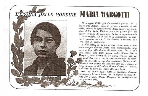 Remembering Maria Margotti (1915-1949)