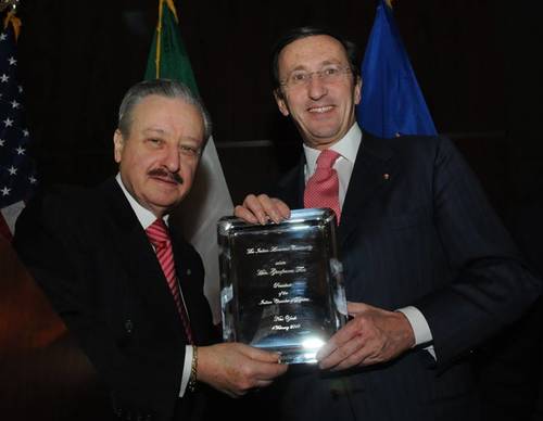 Justice Dominic Massaro Introduces Hon. Gianfranco Fini